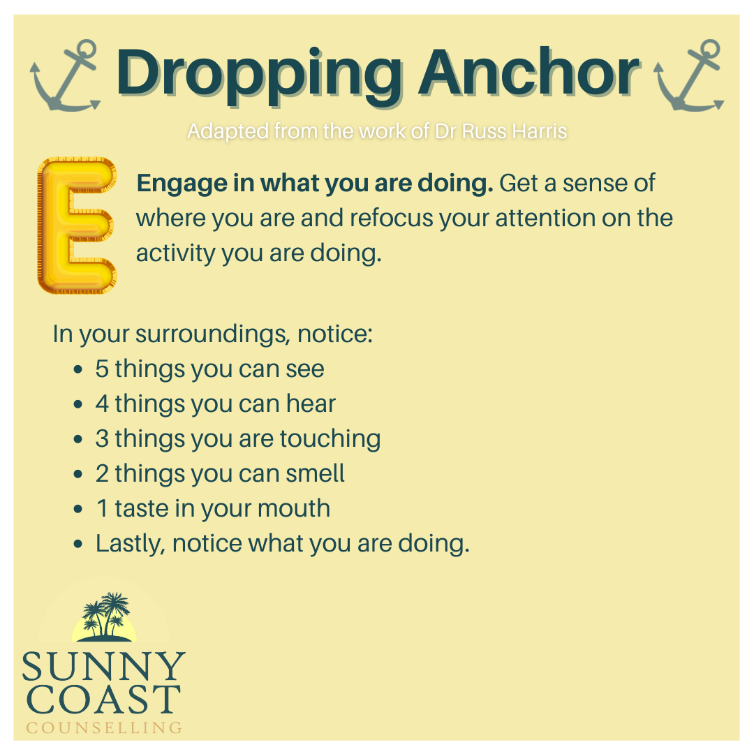 Dropping Anchor